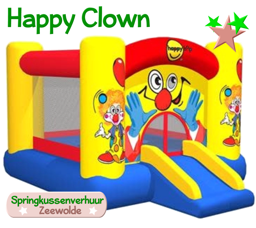 Happy Clown - Springkussenverhuur Zeewolde